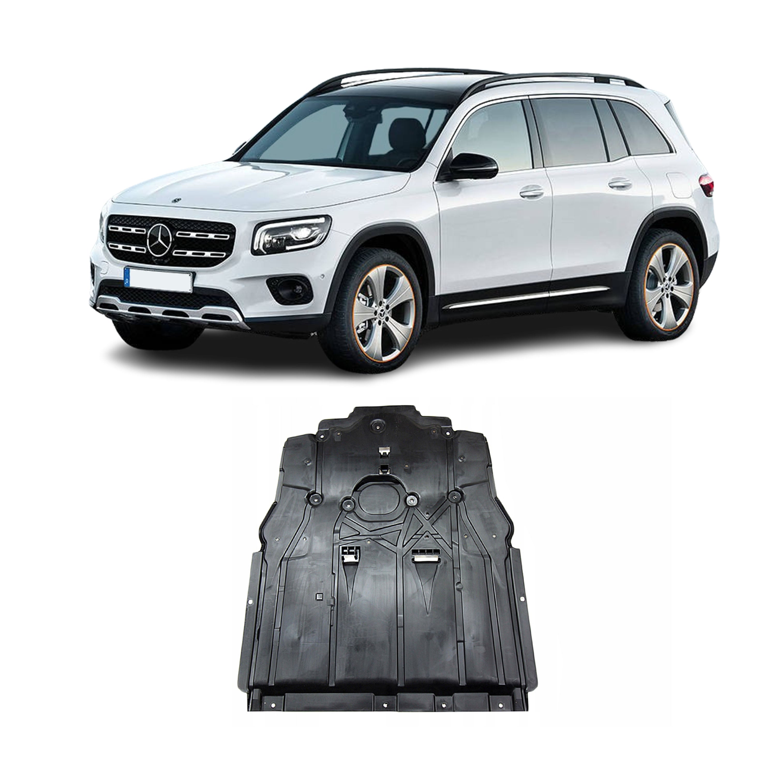 Protetor Carter Mercedes Glb 2020 2021 2022 2023 Motor Infer